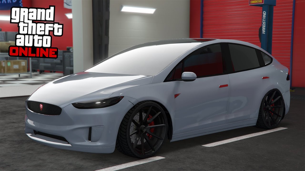 Coil Taranis (Tesla Model X) - GTA 5 Vehicle Customization - YouTube