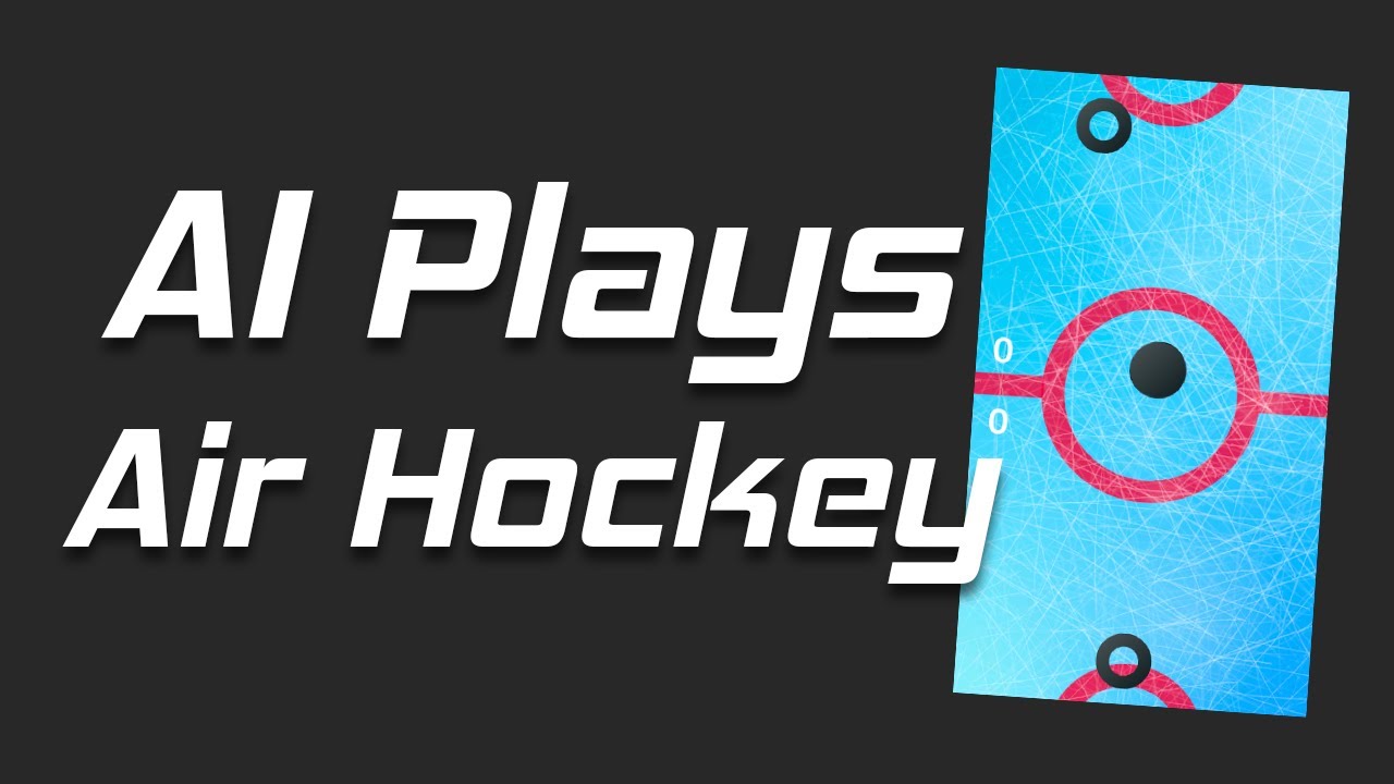 AI Plays Air Hockey - Reinforcement Learning - YouTube