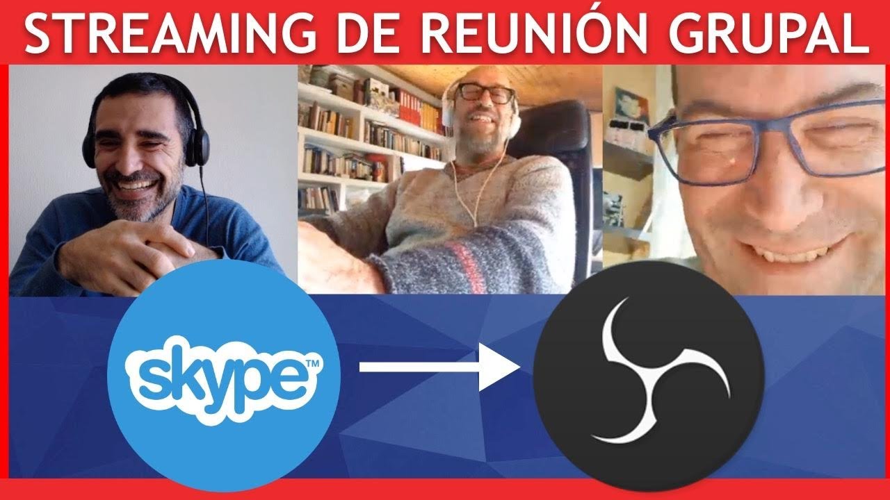 📞 Realizar VIDEOLLAMADA GRUPAL y EMITIRLA en STREAMING en 2020 | OBS y ...