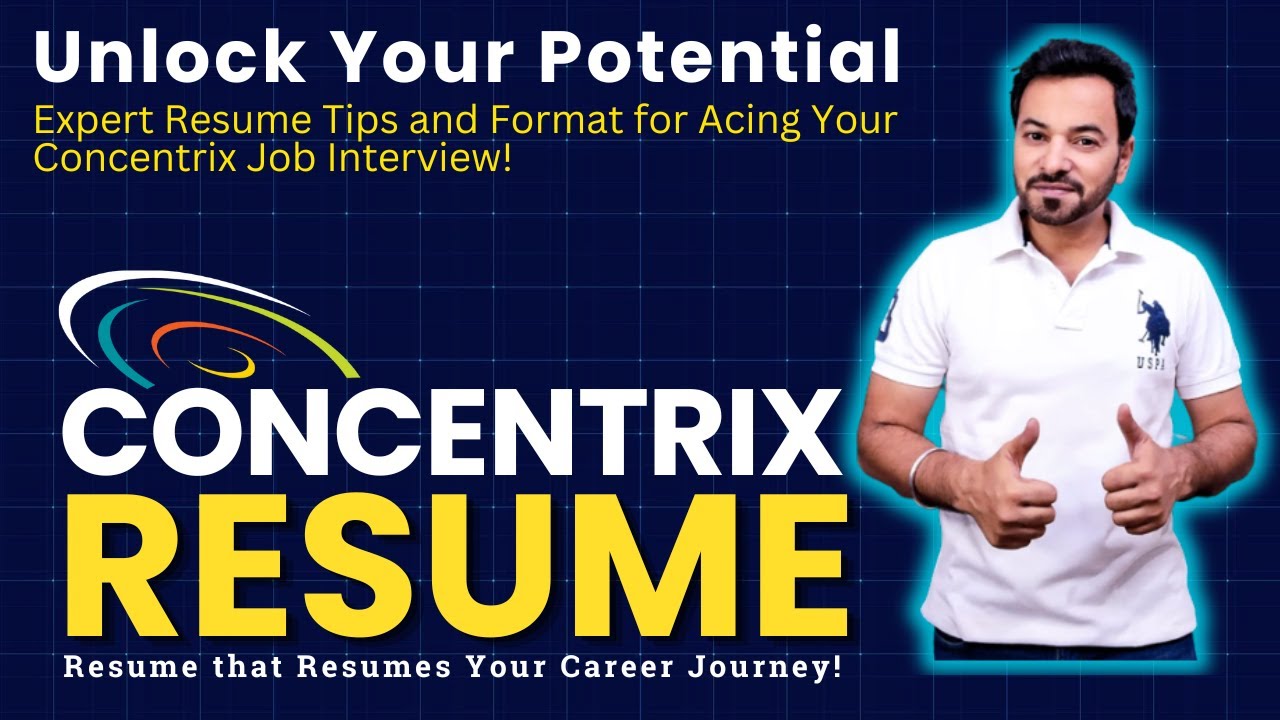 Resume for Concentrix | Mastering the Art of CV Writing: Expert Tips ...