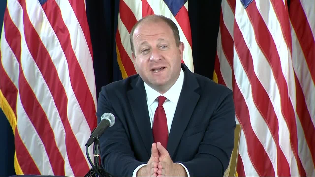 Colorado Gov. Jared Polis makes clear: "Wear a damn mask!" - YouTube