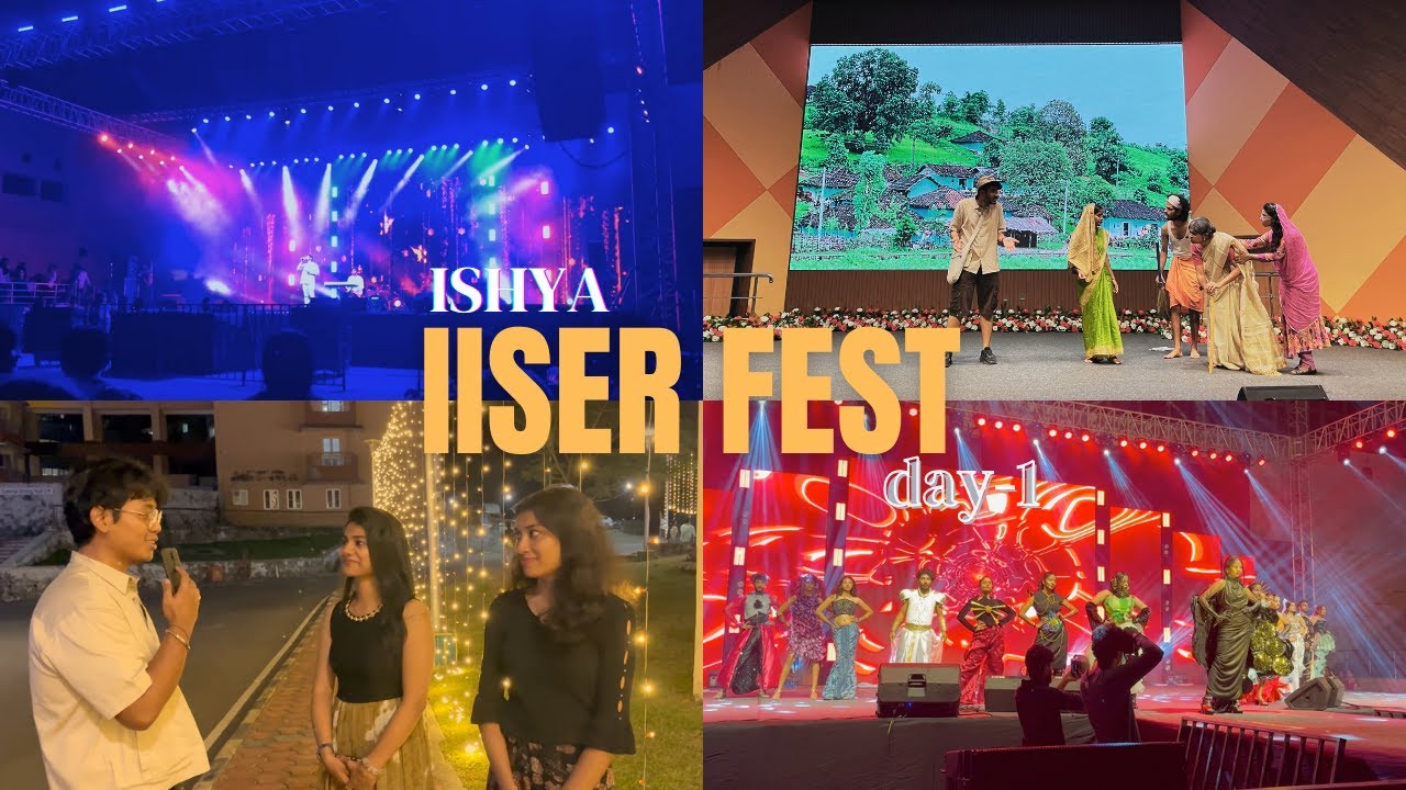 IISER FEST | ISHYA 2025 | Day-0 & 1 | Vlog & Random Interviews | IAT | North-East Indian Student ...