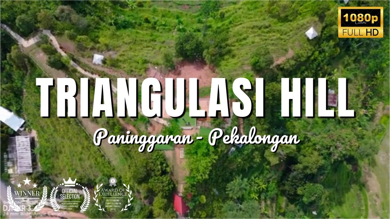 Review Wisata Bukit Trianggulasi Paninggaran Pekalongan | DRONE VIEW ...