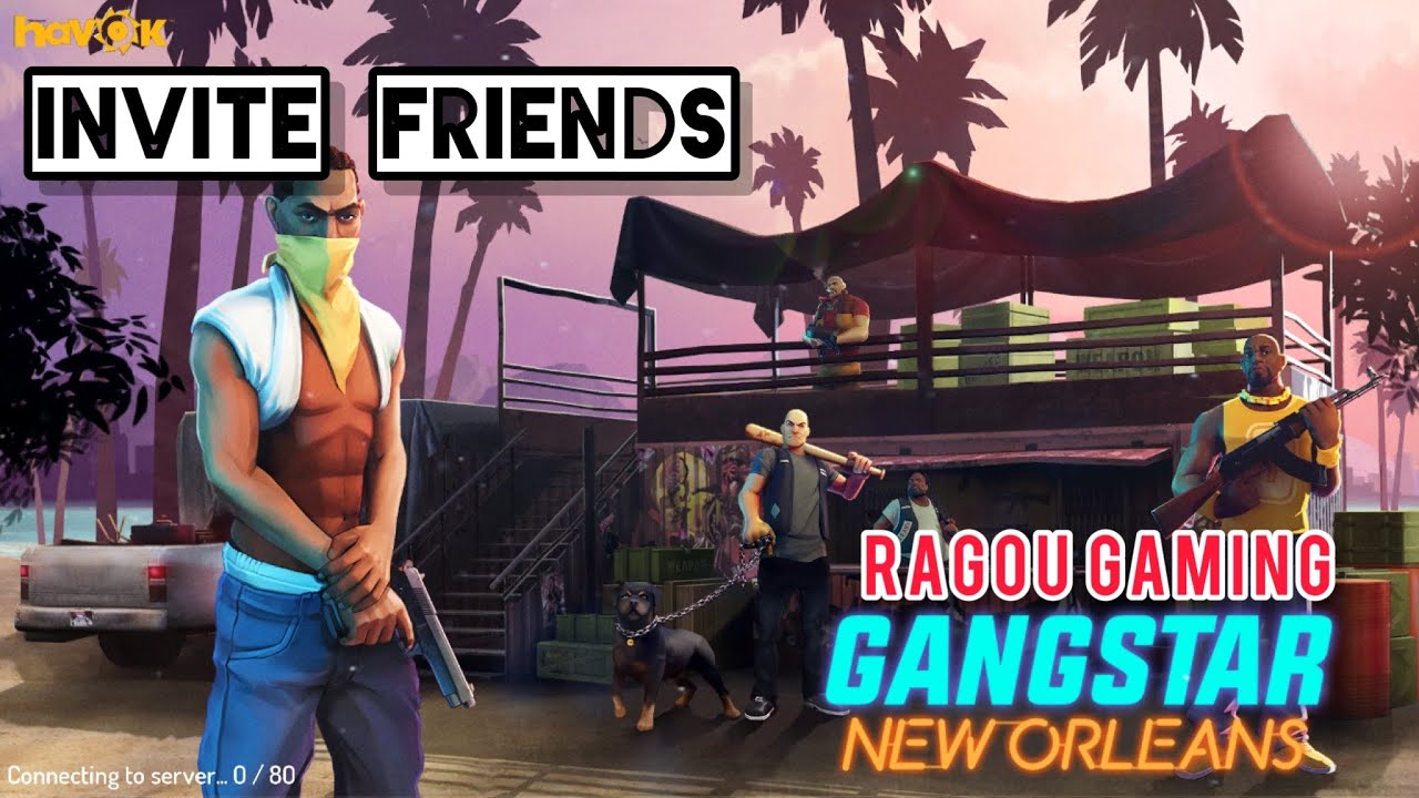 How to invite friends in Gangstar New Orleans - YouTube