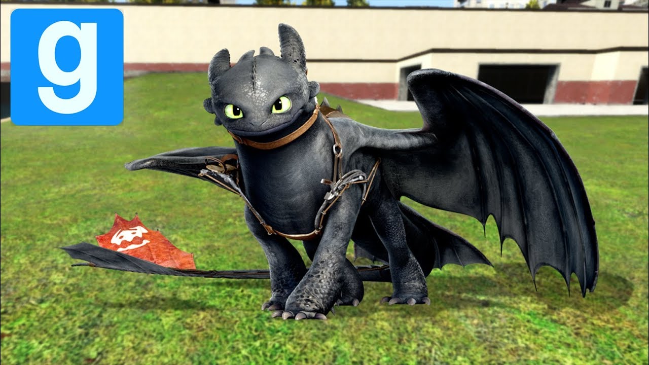 Garry's Mod - DRACHENZÄHMEN LEICHT GEMACHT MOD - YouTube