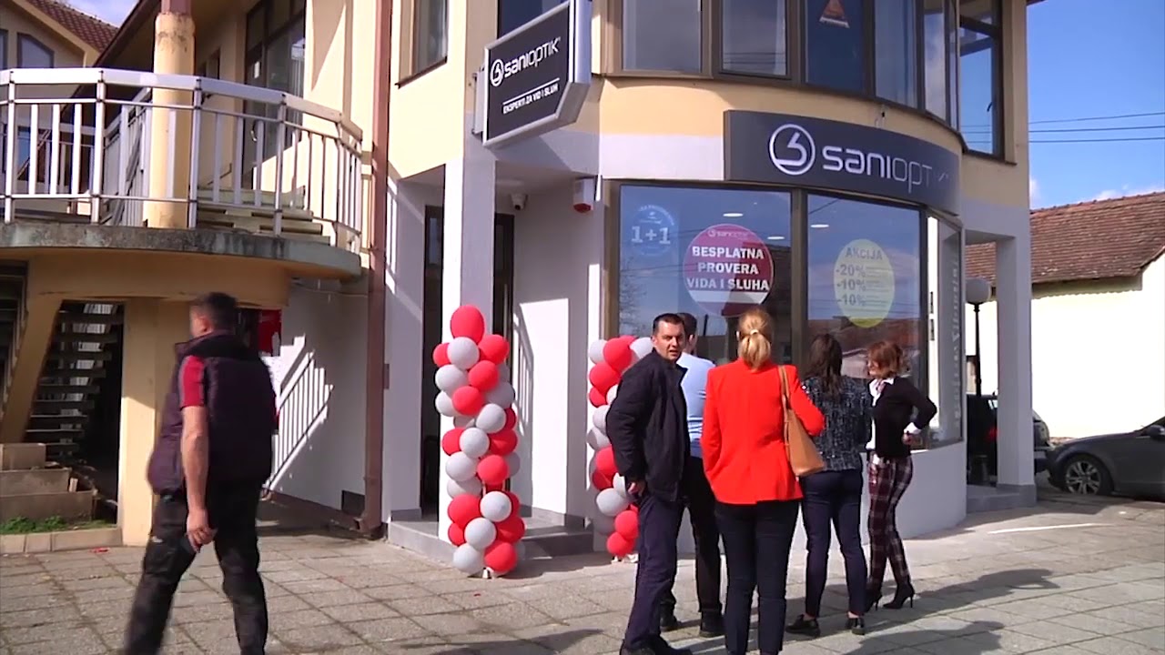 SANI OPTIK - OTVARANJE U BOGATIĆU - YouTube