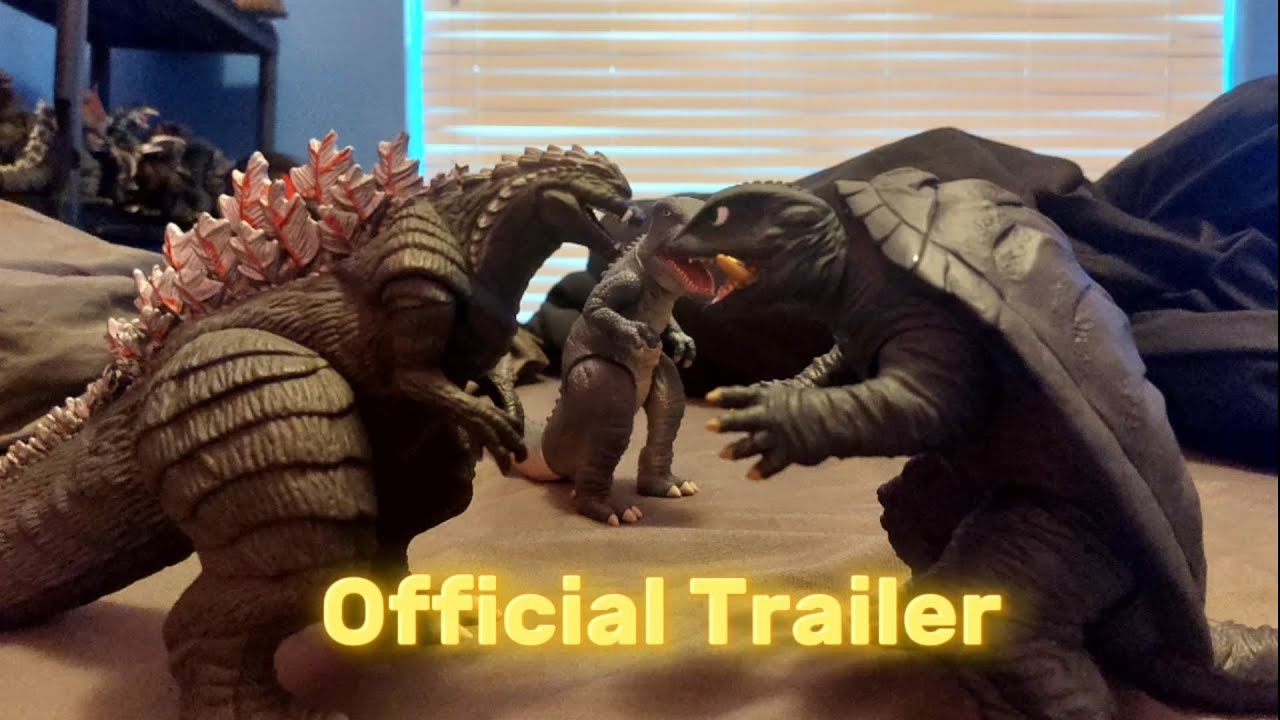 Godzilla Rise of the Titans Official Trailer (Godzilla Stop Motion ...