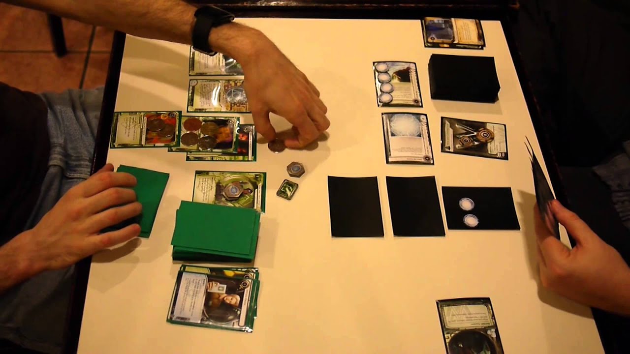 Netrunner with Scott - NYC Casual Play - 20130329 - Shaper vs. Weyland ...