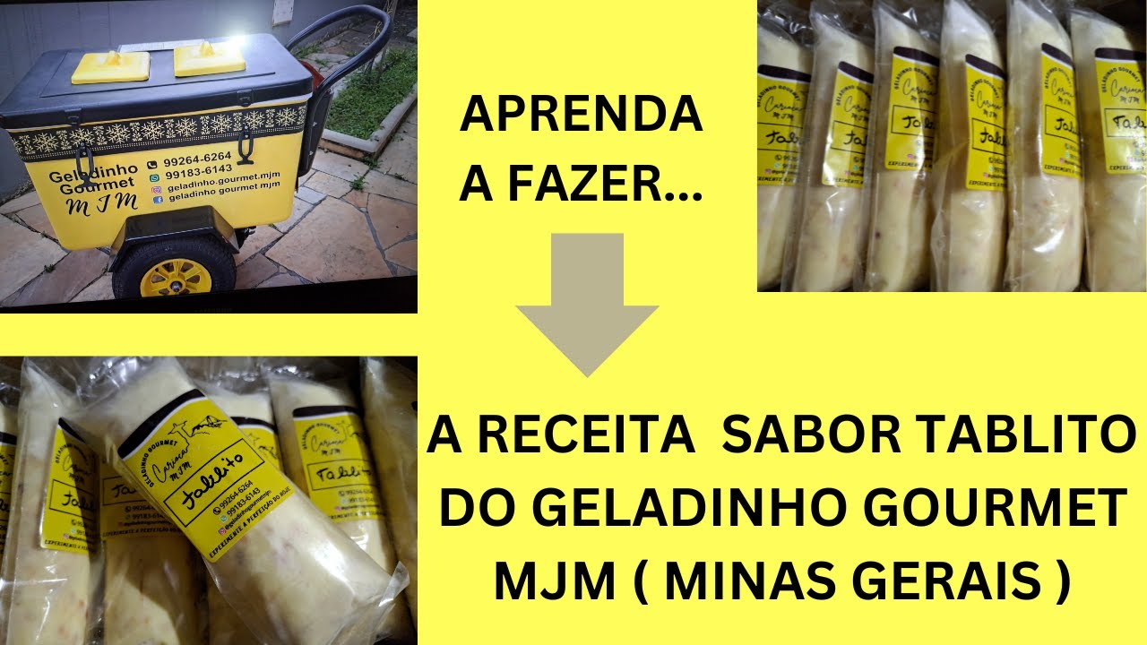 RECEITA sabor TABLITO de uma inscrita do canal que está fazendo o maior ...