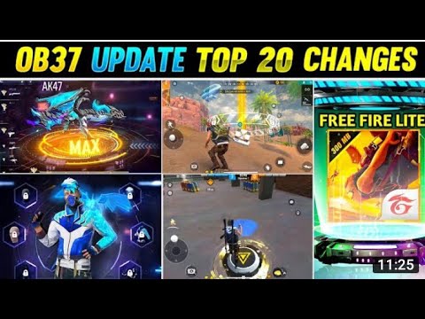 FF NEW UPDATE 🥰 | FF NEW GUN SKIN 🤩 | FF UPDATE IN NEW MATERIAL - YouTube