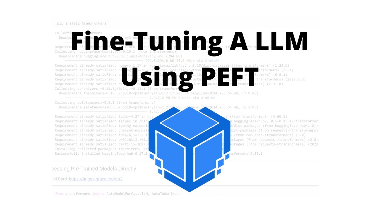 Fine Tuning A Llm Using Peft Generative Ai With Hugging Face