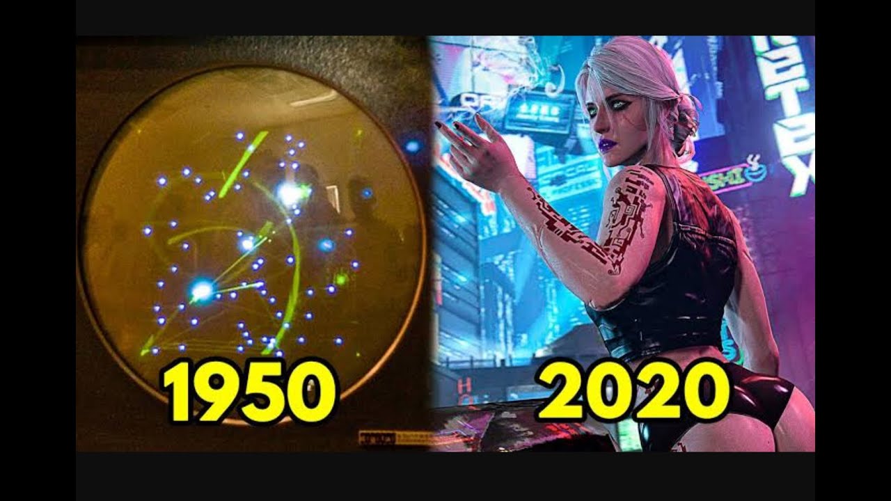 Evolution of Video Game Graphics 1950-2020 - YouTube