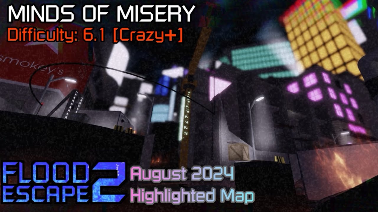 Roblox: Flood Escape 2 | (bug + normal gameplay) Minds Of Misery [Crazy+] (August 2024 highlight ...