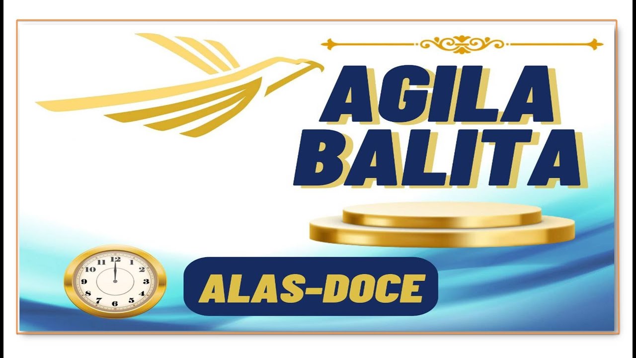 AGILA BALITA ALAS-DOSE | MAY 12, 2023 | FRIDAY - YouTube