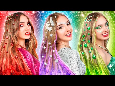 Rubin, Diamant und Smaragd in neuer Familie! Wir haben Juwelenmädchen adoptiert