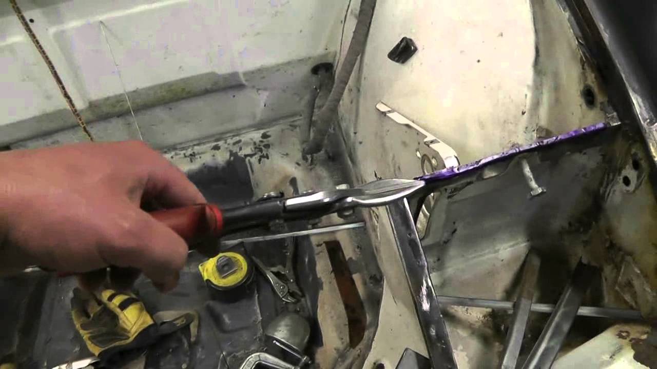 1973 Porsche 914 Front Trunk Weatherstrip Channel Repairs Part 3 - YouTube