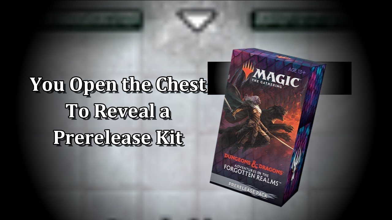 MTG Adventures of the Forgotten Realms Prerelease Kit Unboxing - YouTube