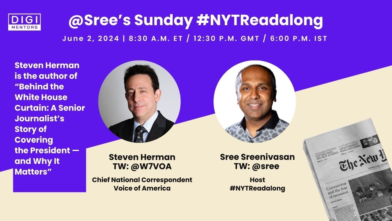 #NYTReadalong | Steven Herman - YouTube