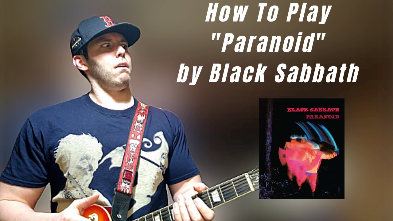 Guitar Lesson How To Play "Paranoid" By Black Sabbath - YouTube
