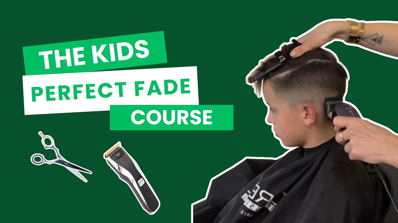 QUICK AND EASY kids FADE tutorial - YouTube