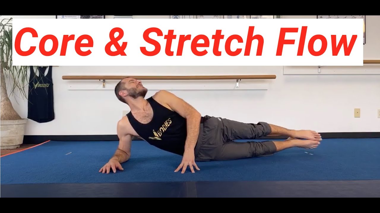 30 minute Core & Stretch Workout feat/ Foam Roller - YouTube