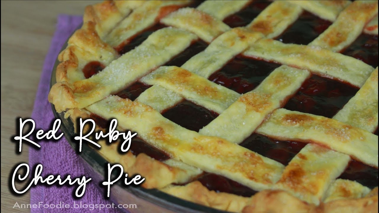 Red Cherry Pie from scratch 🍕 - YouTube