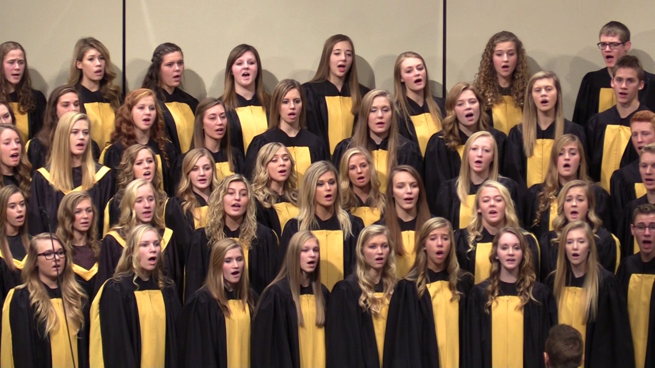 Finish Well CCHS Combined Choirs - YouTube