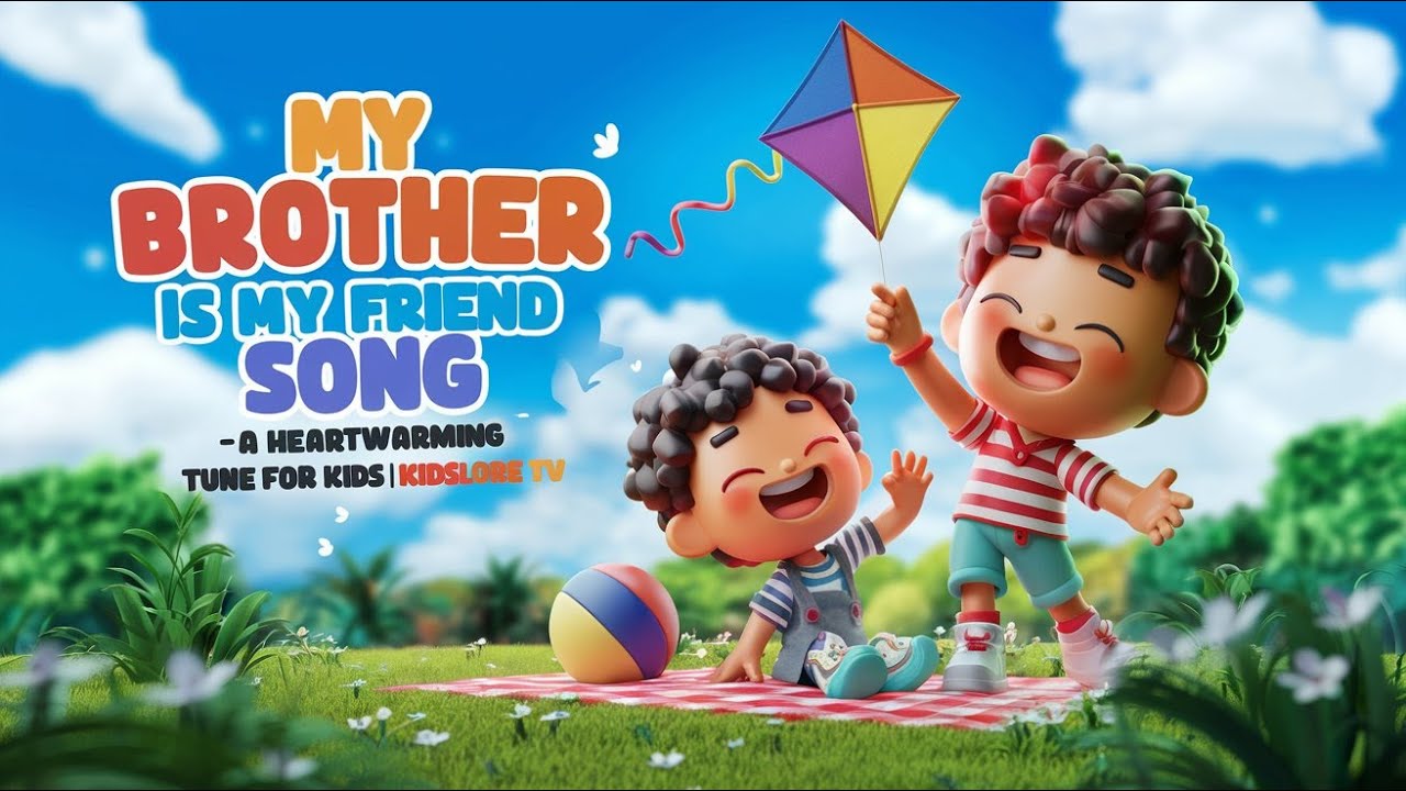 "My Brother Is My Friend Song - A Heartwarming Tune for Kids | Kidslore ...