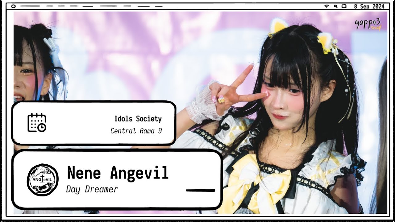 240908 Nene Angevil - Day Dreamer - Idols Society Central Rama 9 4k ...
