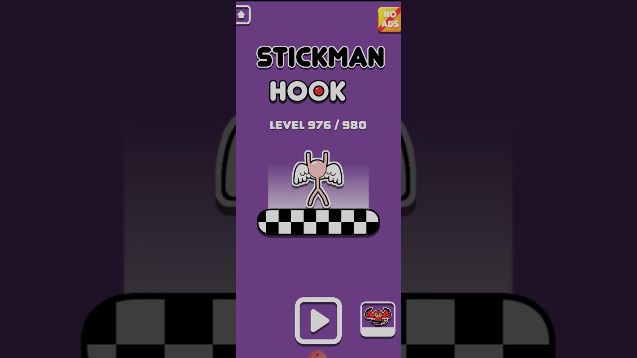 Stickman Hook Level 100 Walkthrough • Game Solver