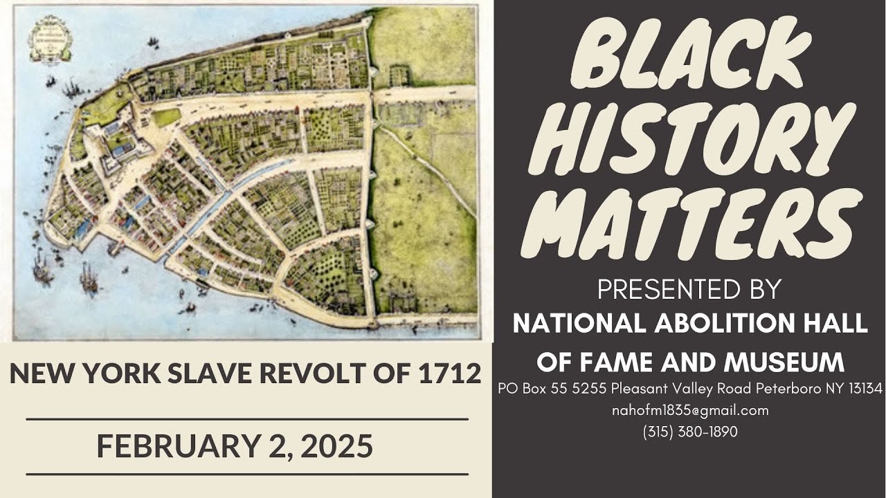 The New York Slave Revolt of 1712 - YouTube