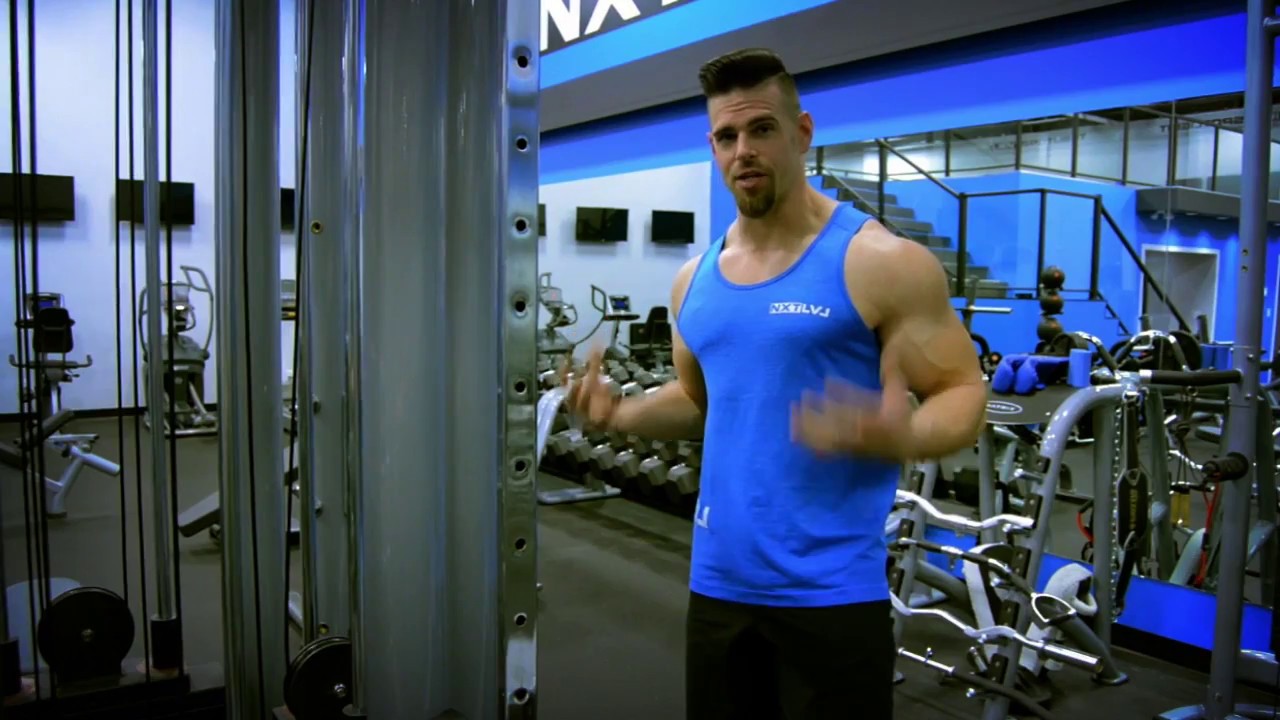 NXTLVL - Alan Dyck - Straight Bar Bicep Curls - YouTube
