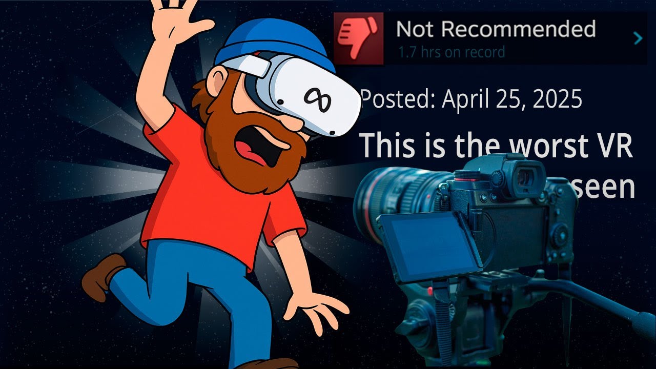 I Tortured Myself Playing the 5 Worst VR Games on Steam - YouTube