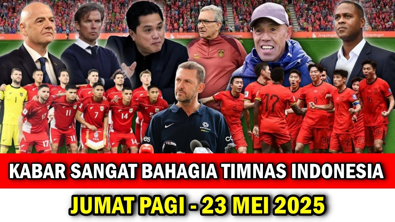 ⚽ YEAH DOA PUBLIK TERKABUL!!KABAR BAHAGIA MENGHAMPIRI TIMNAS INDONESIA ...