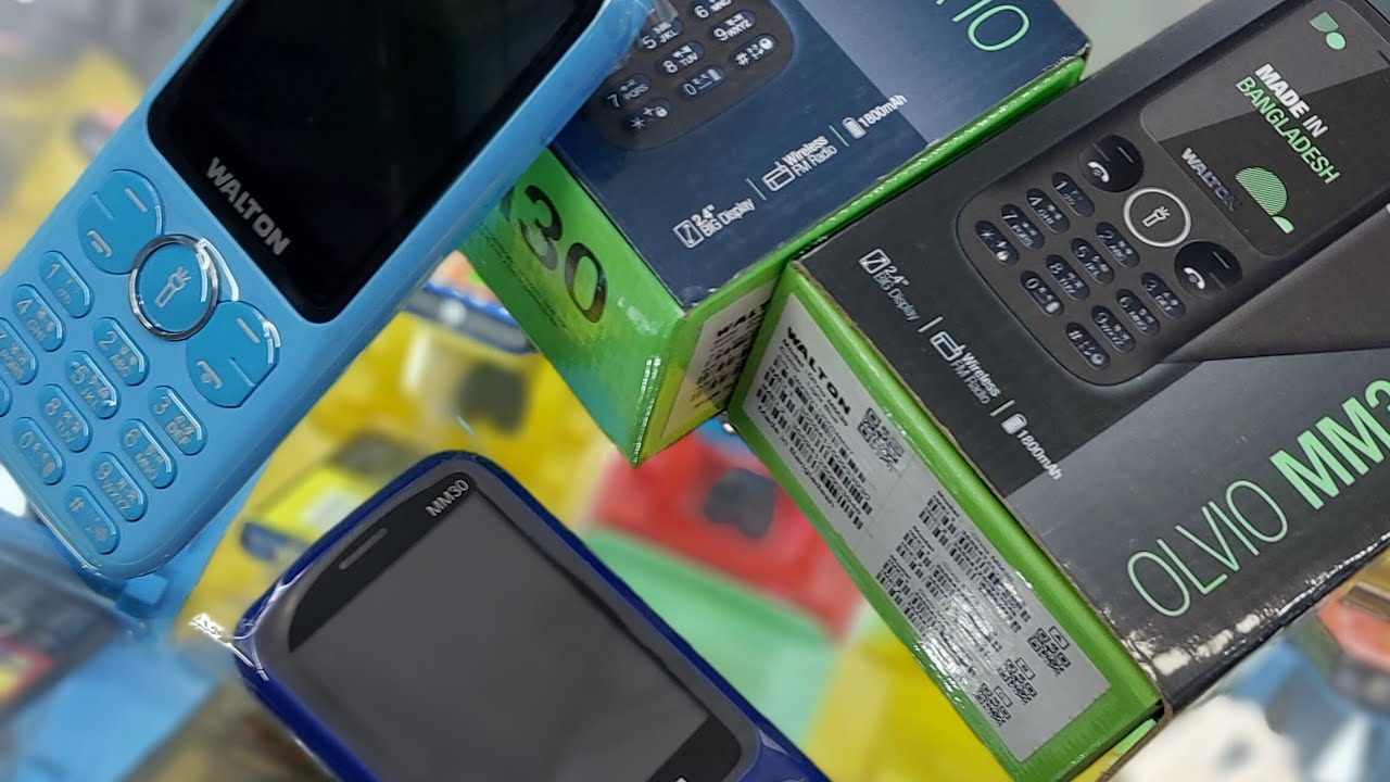 WALTON Olvio MM30 II ওয়ালটন বাটন ফোন II Sm. Mobile, MBM mobile bazar ...