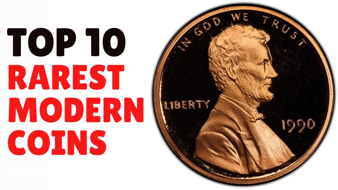 TOP 10 Rarest Modern Coins - YouTube