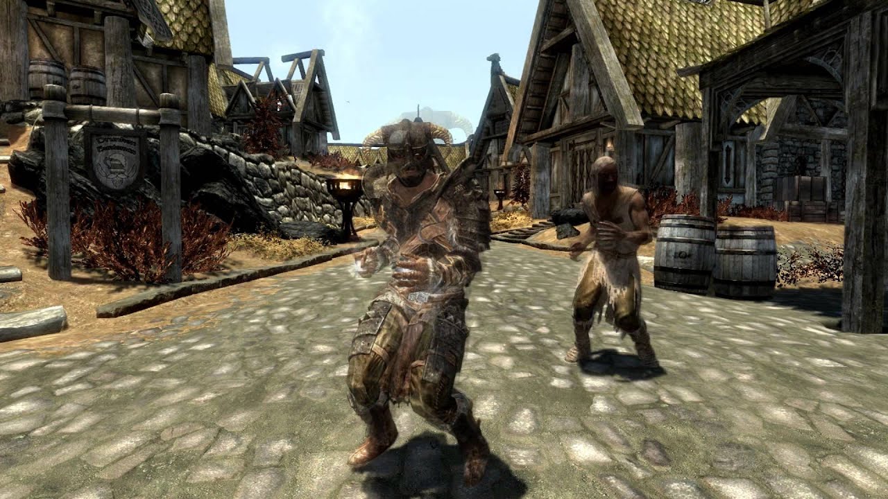 (Skyrim) Ensinando Brenuin a ganhar Dinheiro - YouTube