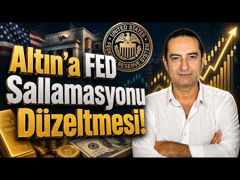 Altın’a FED Sallamasyonu Düzeltmesi!