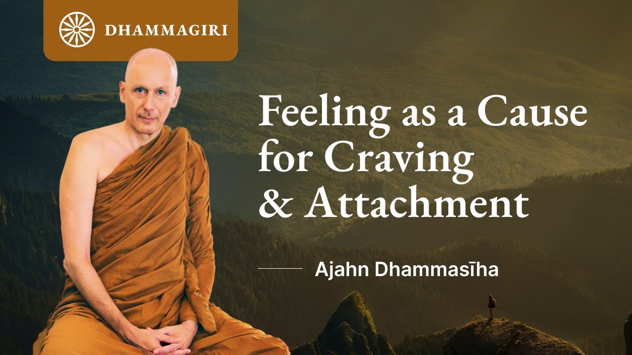Feeling ('vedana') as Cause for Craving and Attachment | Dhamma Talk by ...