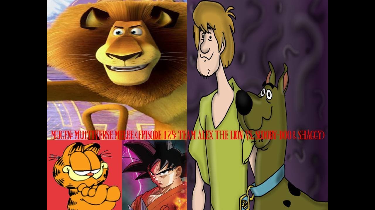 Mugen: Multiverse Melee (Episode 125: Team Alex The Lion VS. Scooby-Doo ...