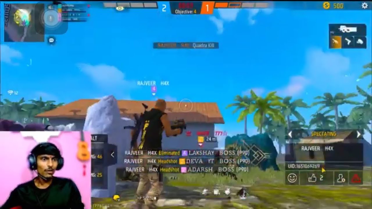 BIG YOUTUBERS REACTION ON MY GAMEPLAY 😈@CSW_OFFICIAL //#nonstopegaming ...