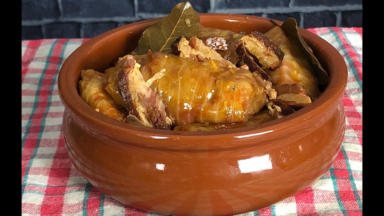TRADITIONAL BALKAN CABBAGE ROLLS - ORIGINAL RECIPE - DOMACA SARMA PO TRADICIONALNOM RECEPTU ...
