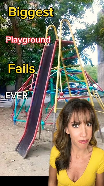 The BIGGEST PLAYGROUND FAILS EVER!! #shorts #react #reaction #playground #playground_fails # ...