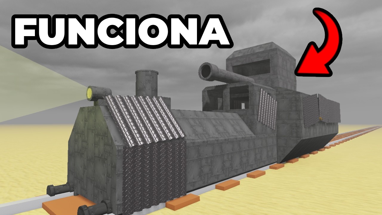 HICE un TREN con CAÑON FUNCIONAL en DEAD RAILS - YouTube