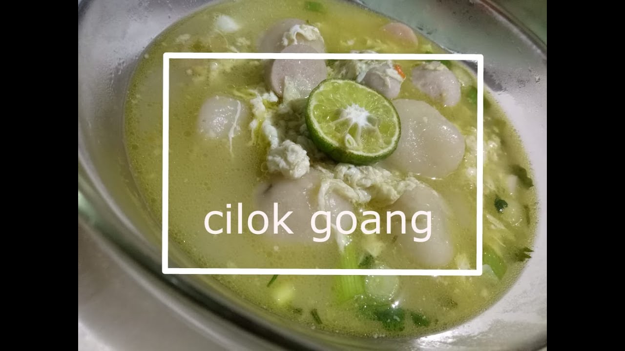Cilok goang rawit ijo - YouTube