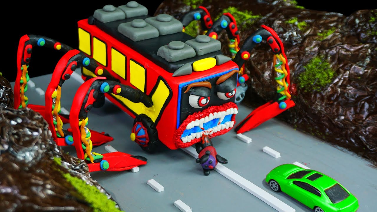 Making MECHA BUS EATER SCP 2086 ( Car VS Bus Eater ) | Trevor Henderson ...