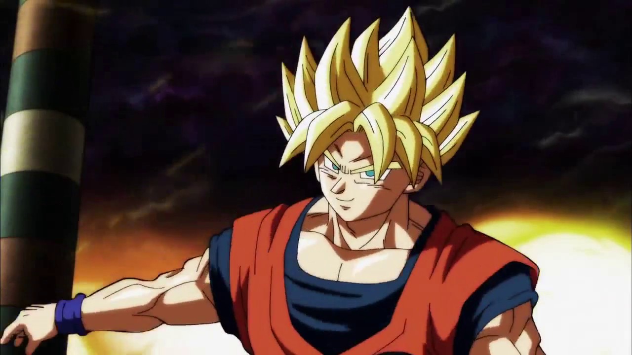 Goku toying with Basil and Bergamo (short fight scene) - YouTube