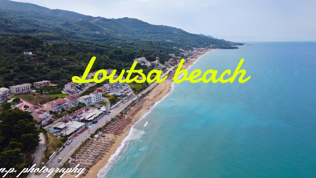 Λούτσα Πρέβεζας ...από ψηλά - Loutsa beach Preveza - YouTube
