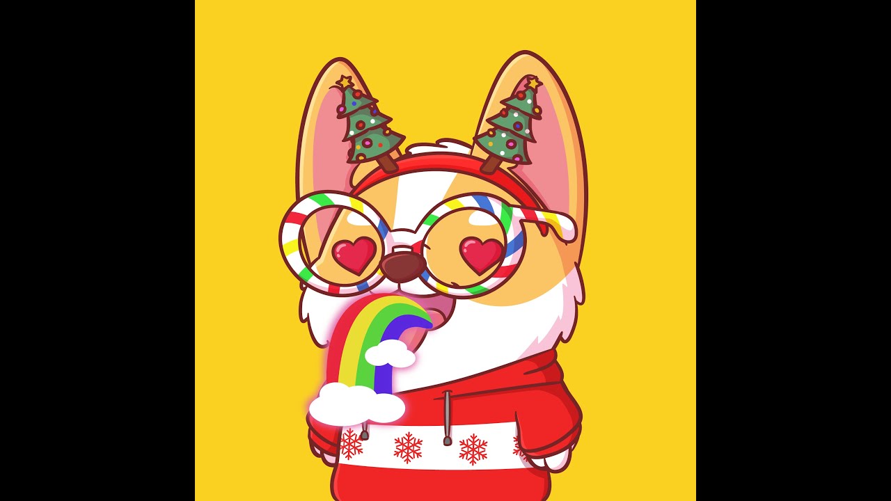 Santa Corgi PFP collection - YouTube