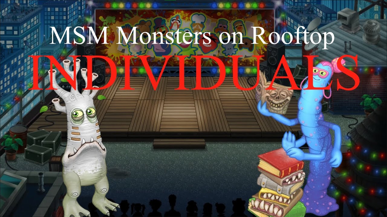 What If: MSM Monsters on MMS Rooftop Stage Individuals - YouTube